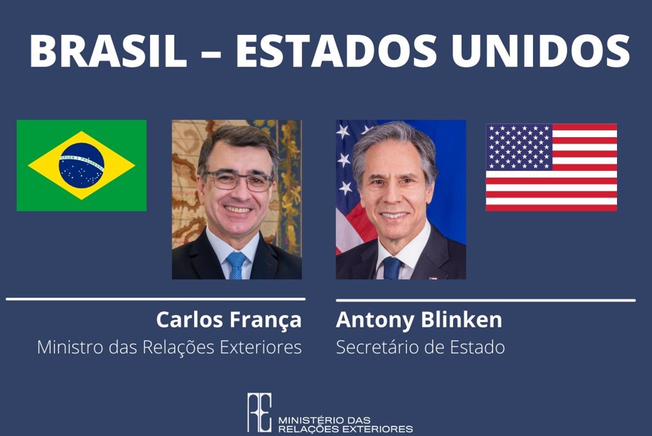 MRE dos EUA liga para Chanceler brasileiro antes de viagem de Bolsonaro ...